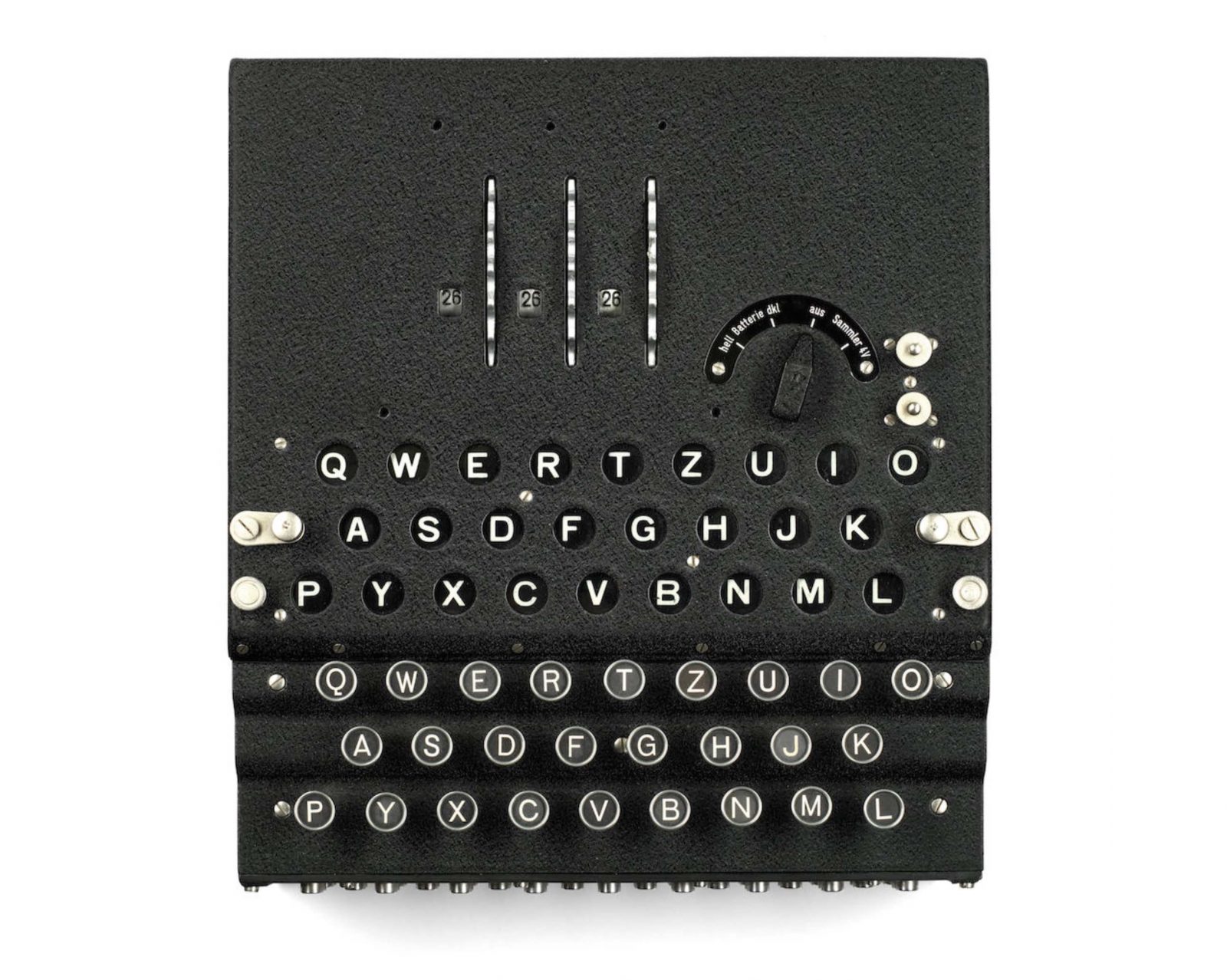 1933 Model 1 Enigma Cipher Machine