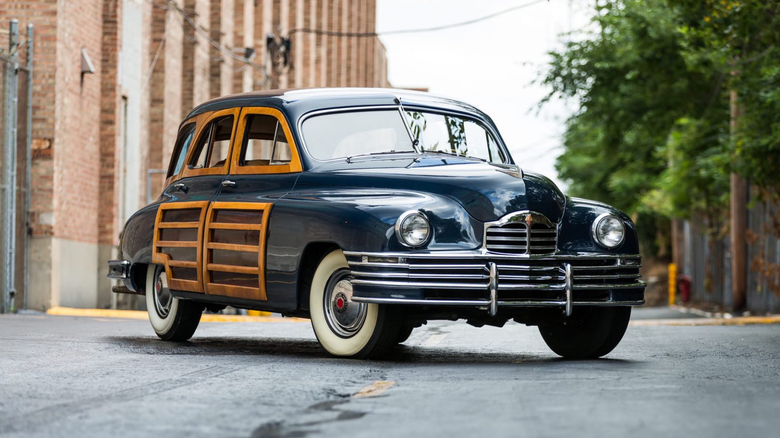 1948 Packard Eight Station Sedan & Teardrop Camper