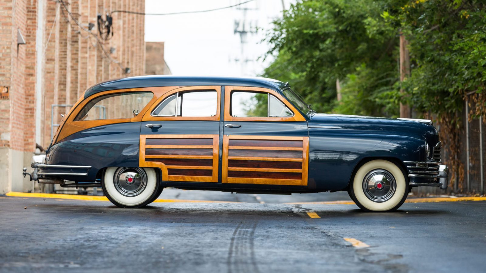 1948 Packard Eight Station Sedan & Teardrop Camper