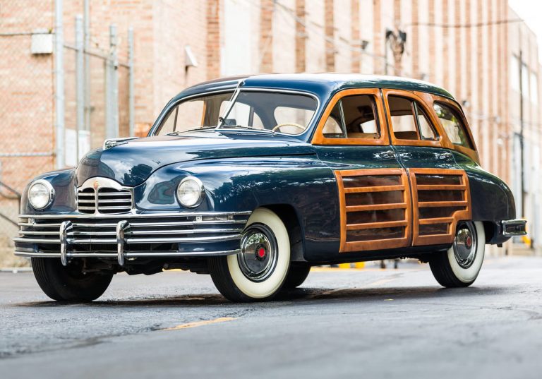 1948 Packard Eight Station Sedan & Teardrop Camper