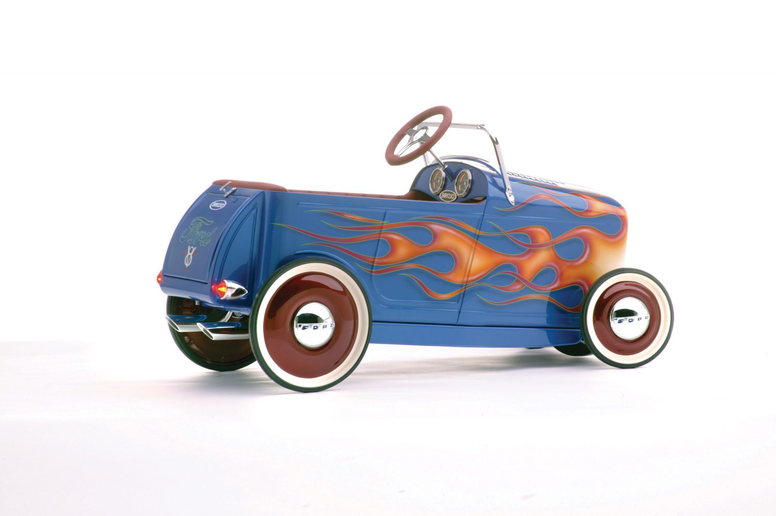 Kids' Pedal-Powered Hot Rod