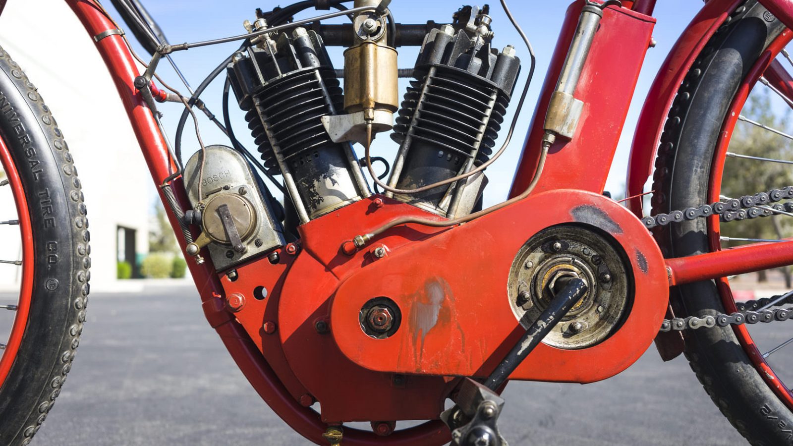 1912 Indian Twin Board Track Racer