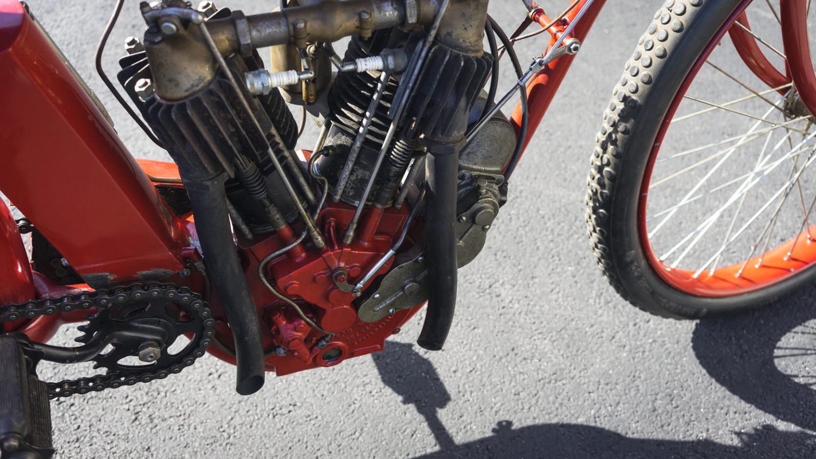 1912 Indian Twin Board Track Racer