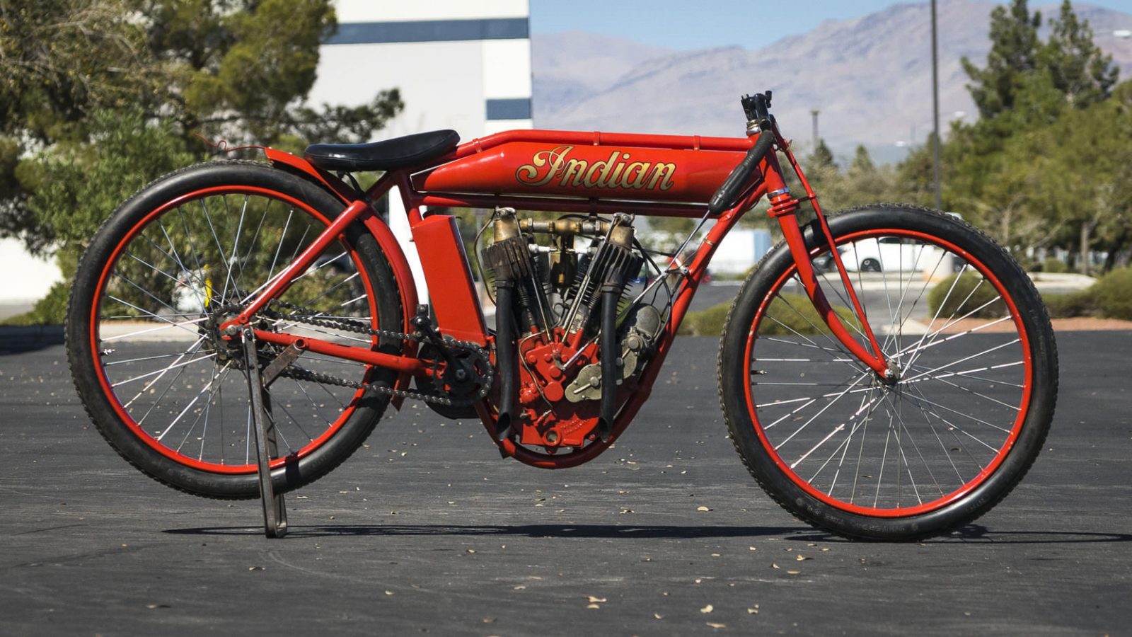 1912 Indian Twin Board Track Racer