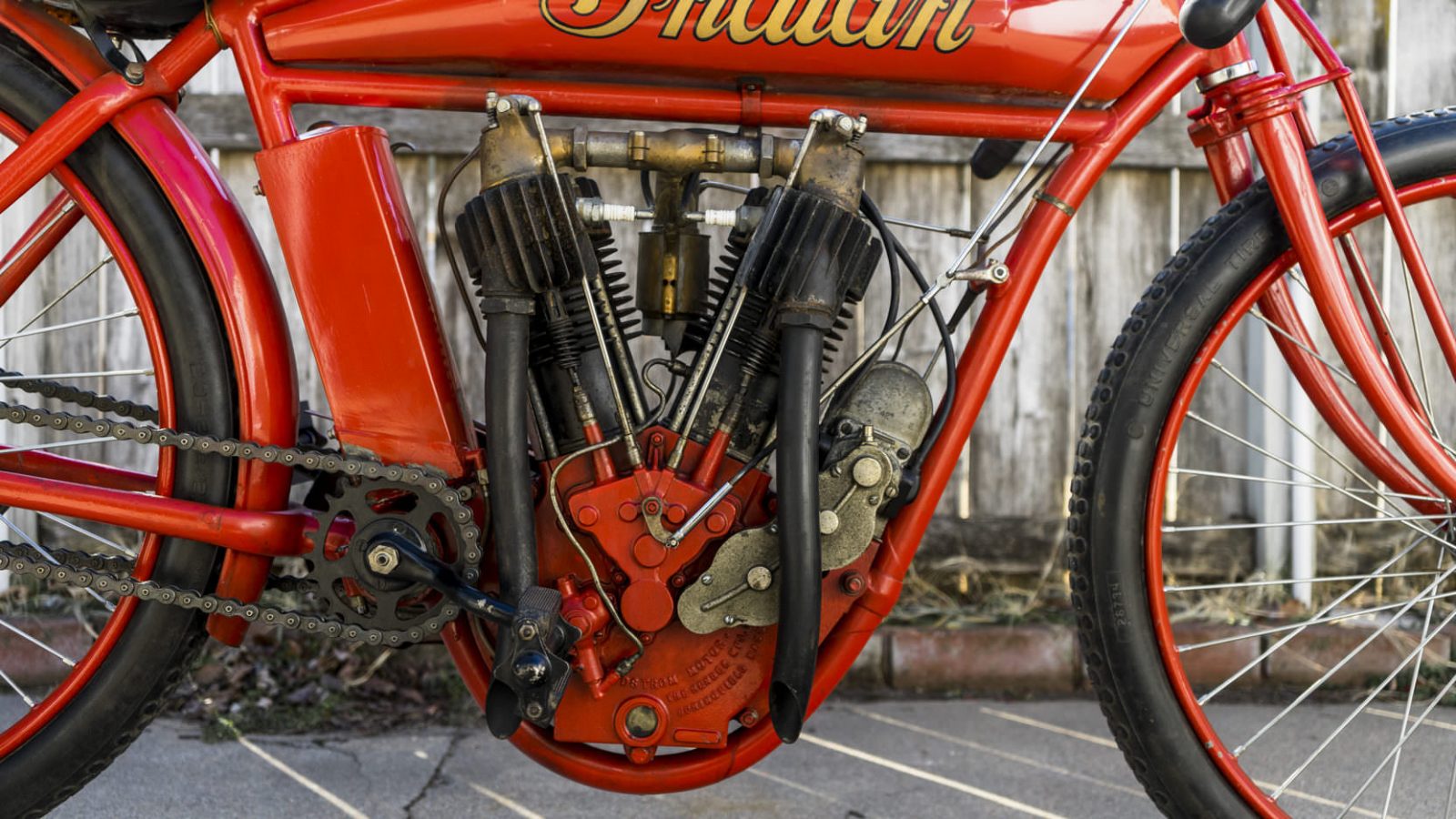 1912 Indian Twin Board Track Racer