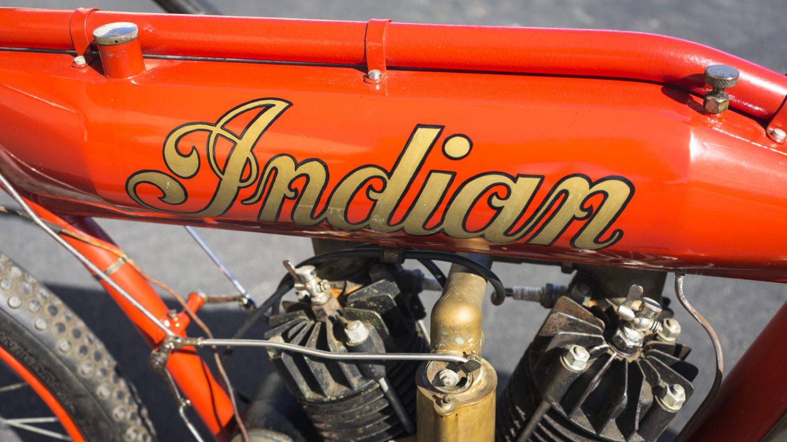 1912 Indian Twin Board Track Racer
