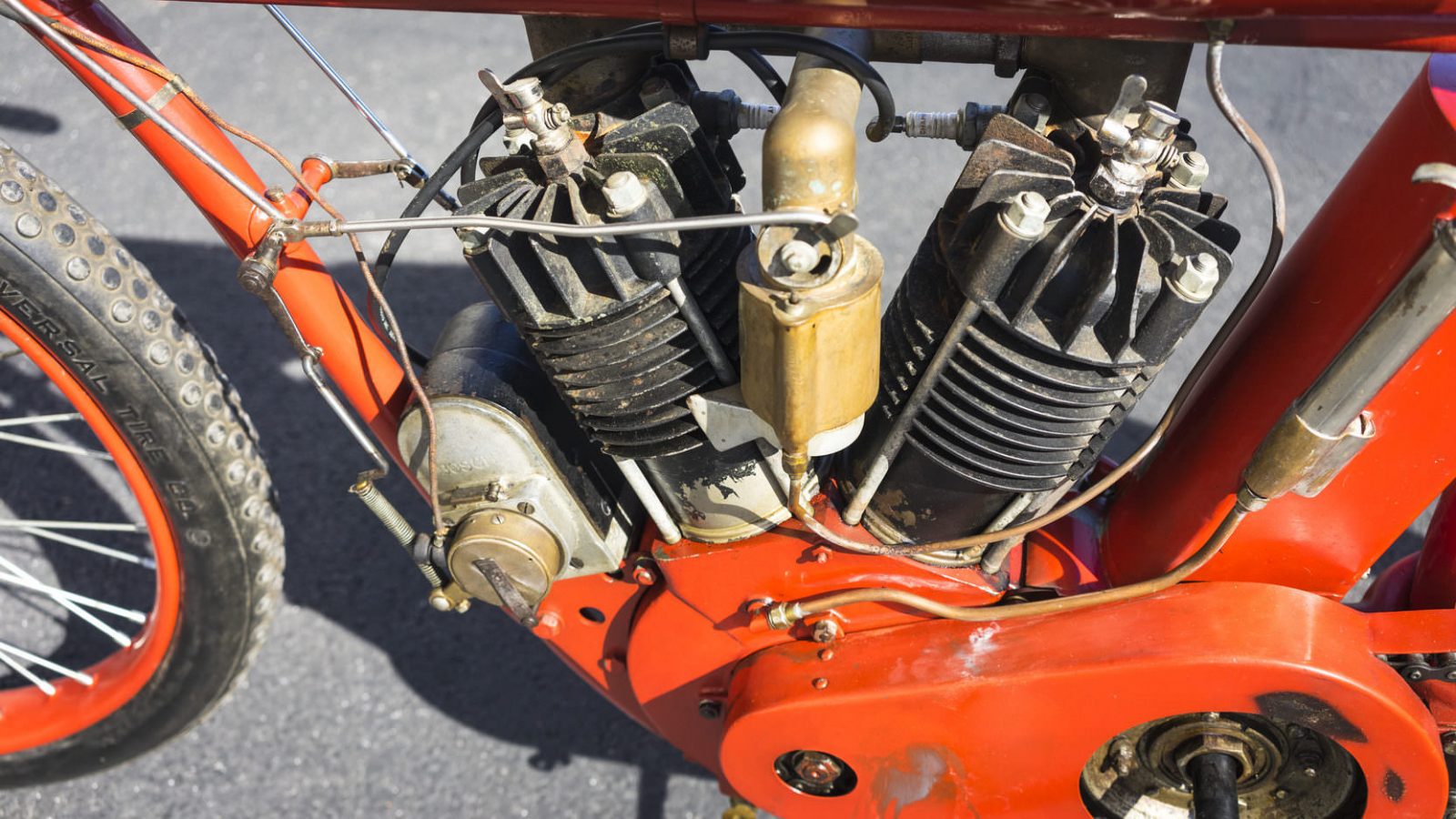 1912 Indian Twin Board Track Racer