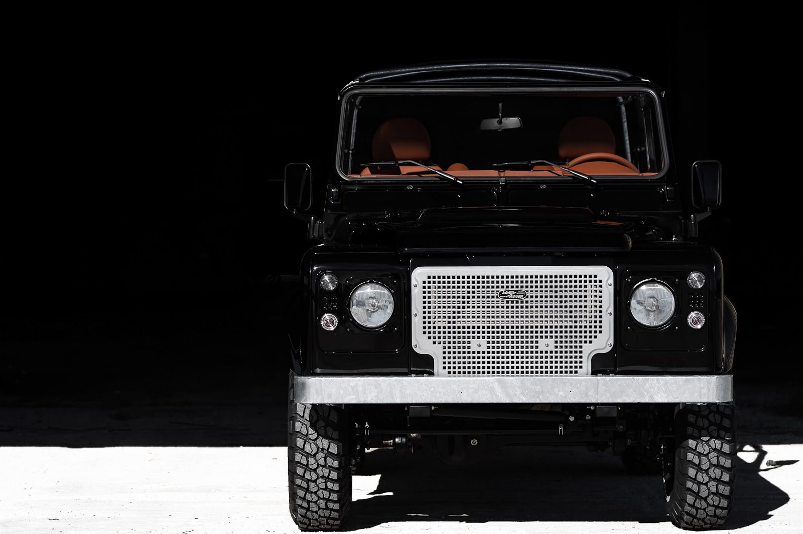 Jet Black Custom Land Rover Defender