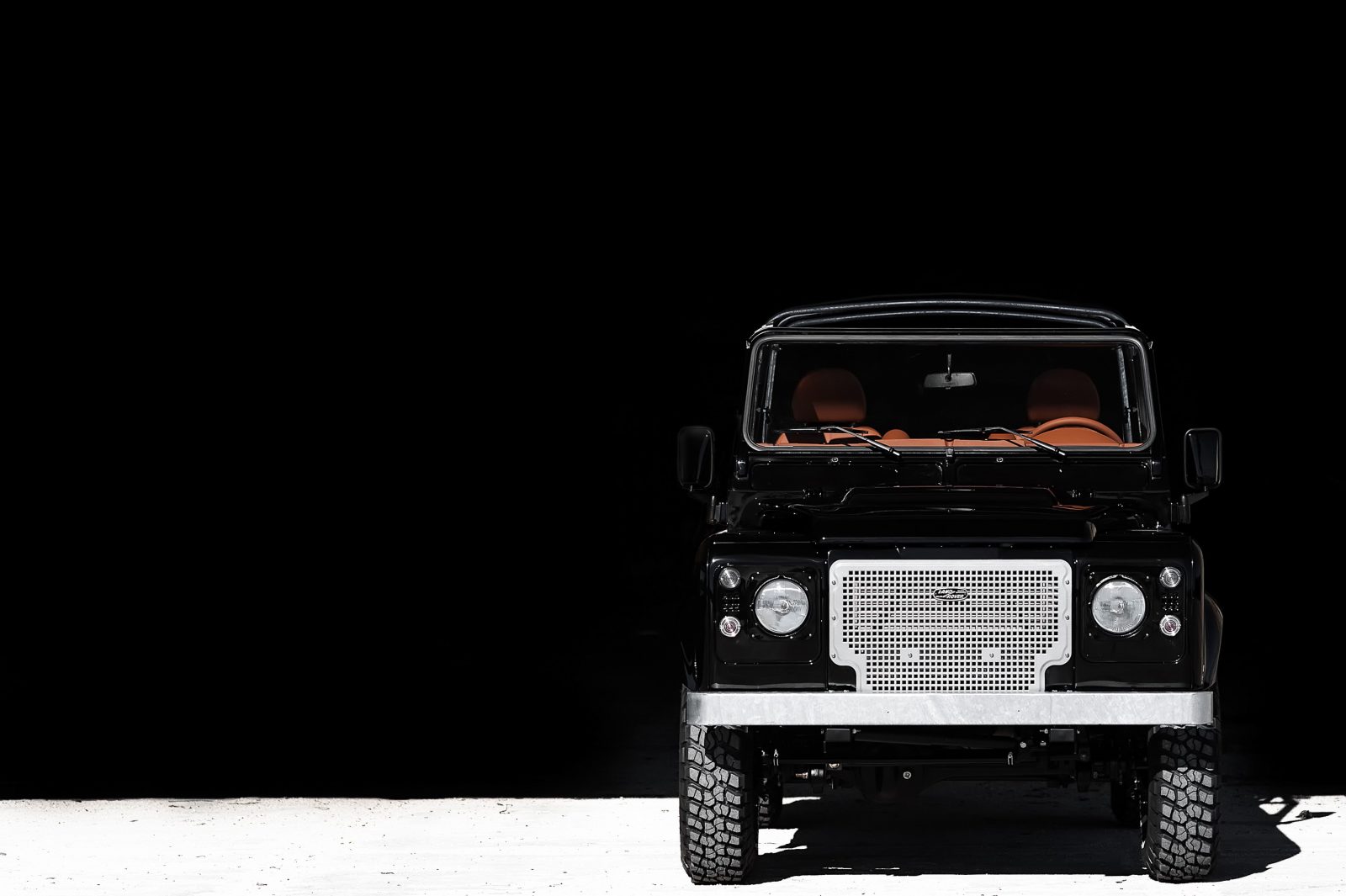 Jet Black Custom Land Rover Defender