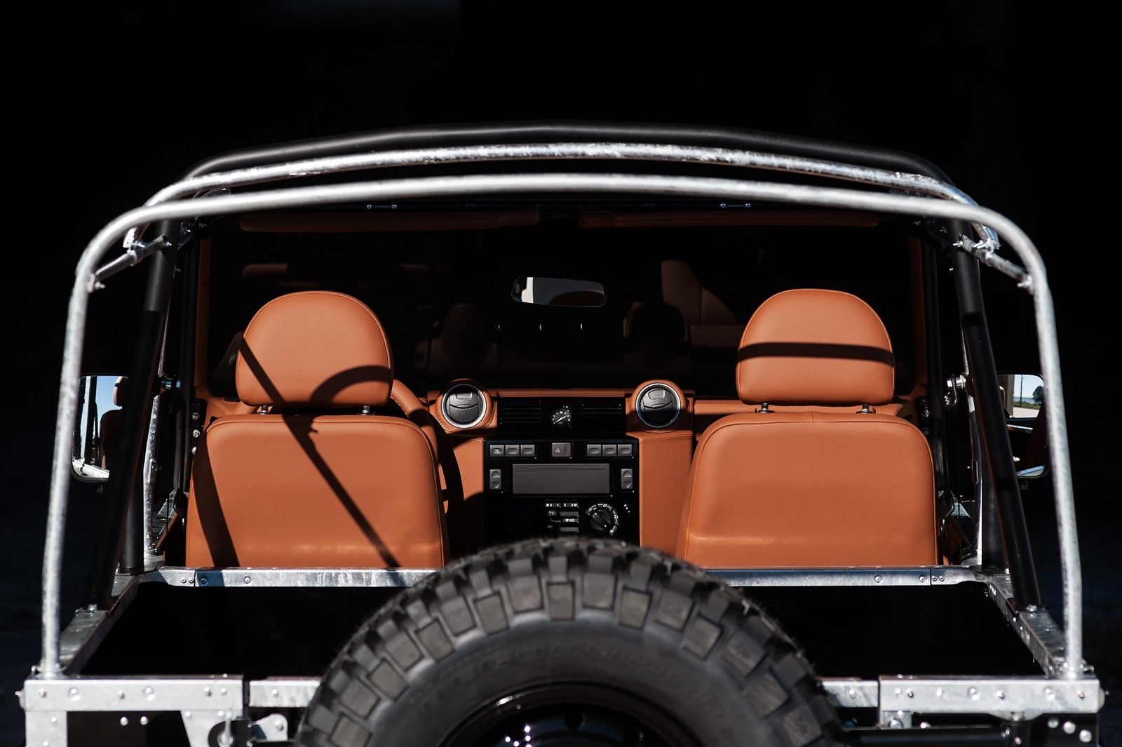 Jet Black Custom Land Rover Defender