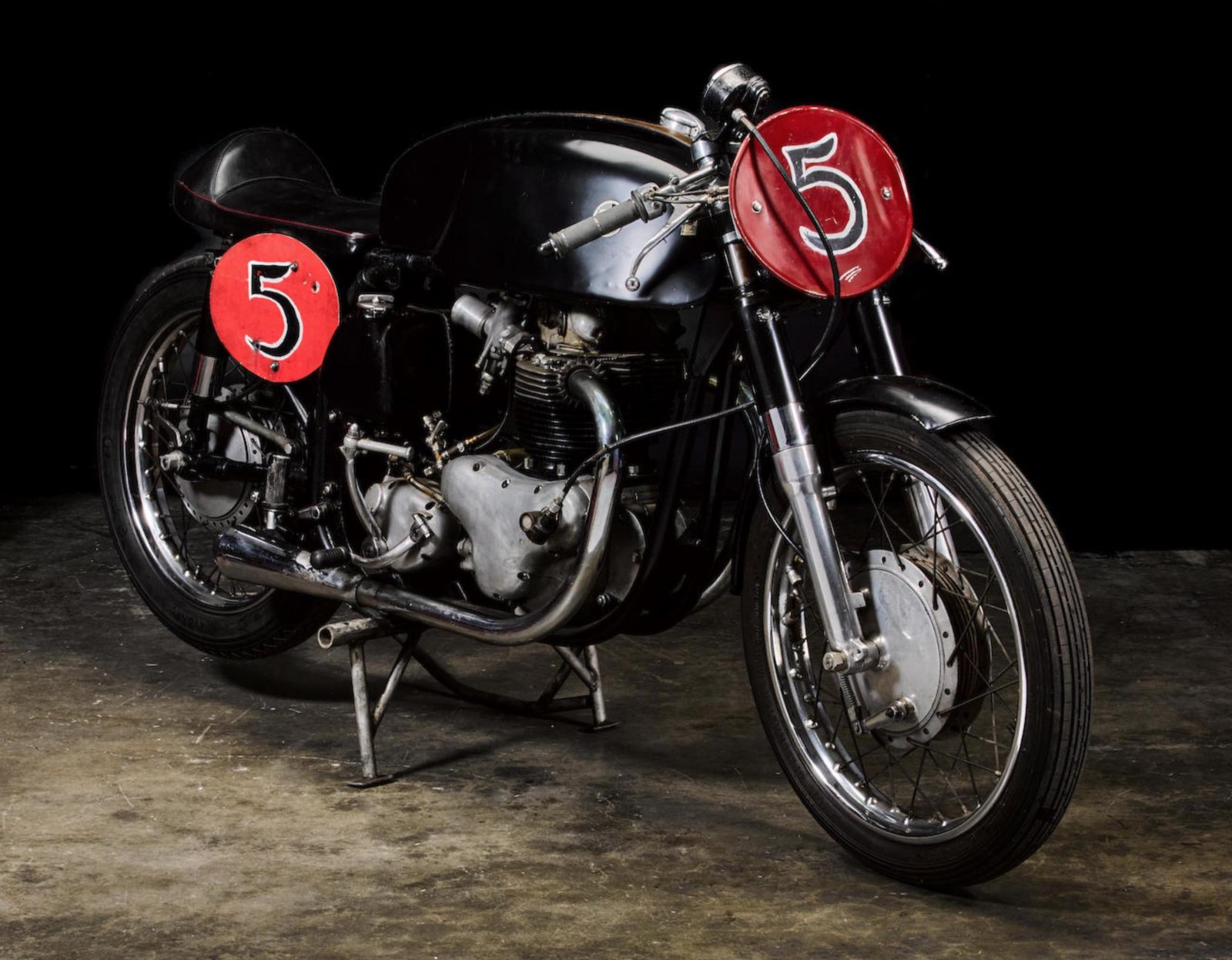 Norton Featherbed 750 Road Racing Motorcycle Built By Sonny Angel