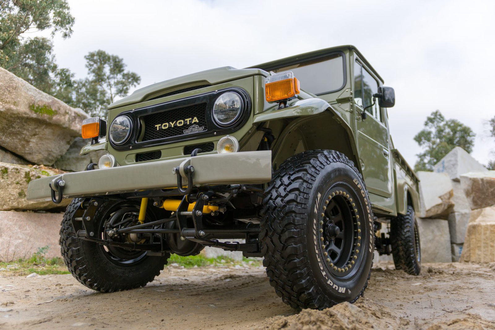 1978 Toyota Land Cruiser HJ45 Long Bed Pick-Up Truck