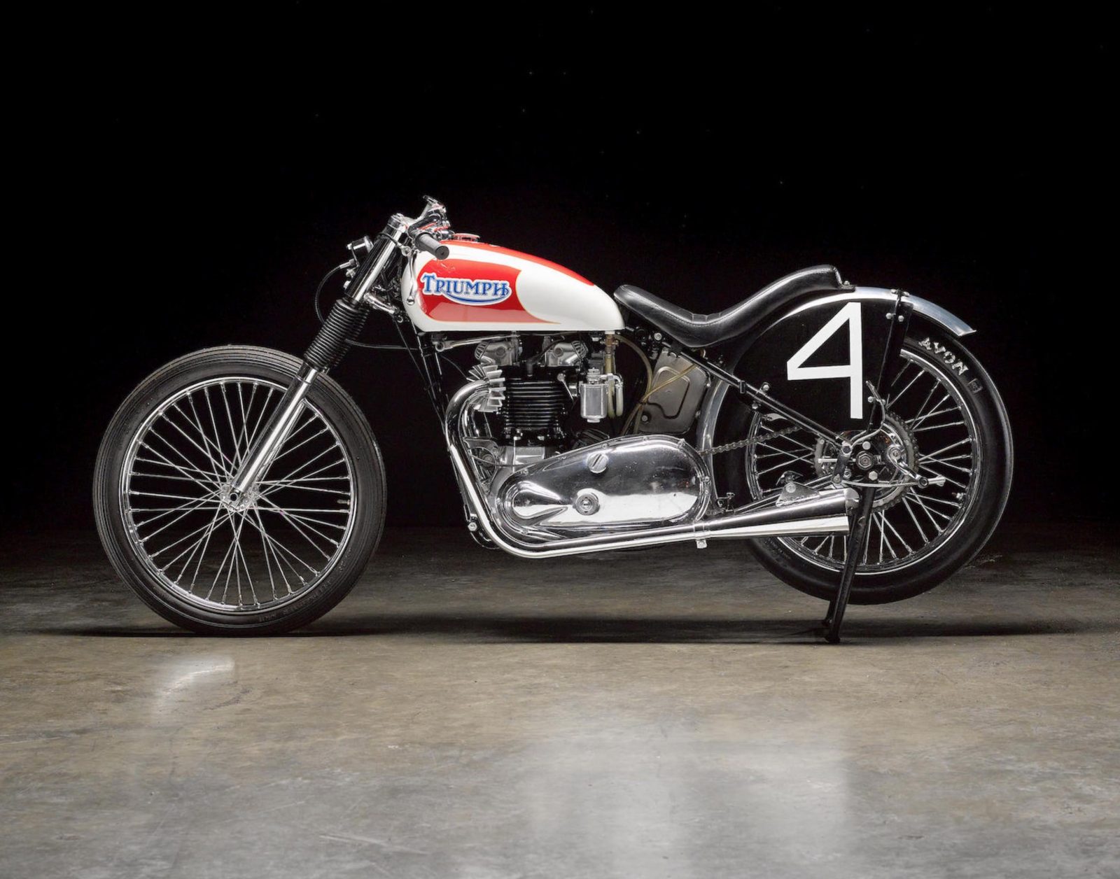 1951 Triumph 6T Thunderbird - Salt Flat Racer