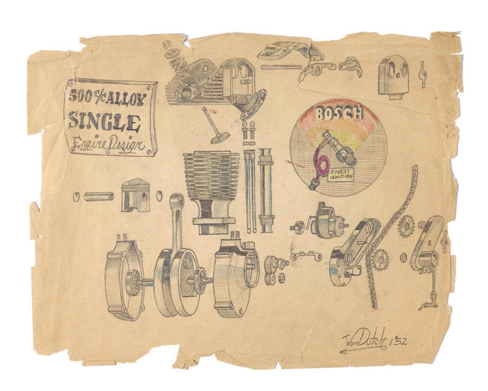 The Engine Designs of Von Dutch