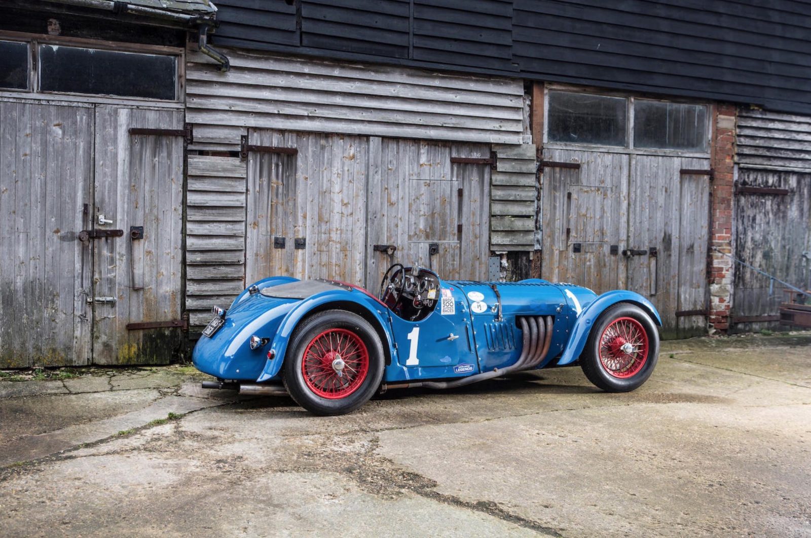 Rare Supercharged British Racer: 1936 2-Litre Alta Sports Car