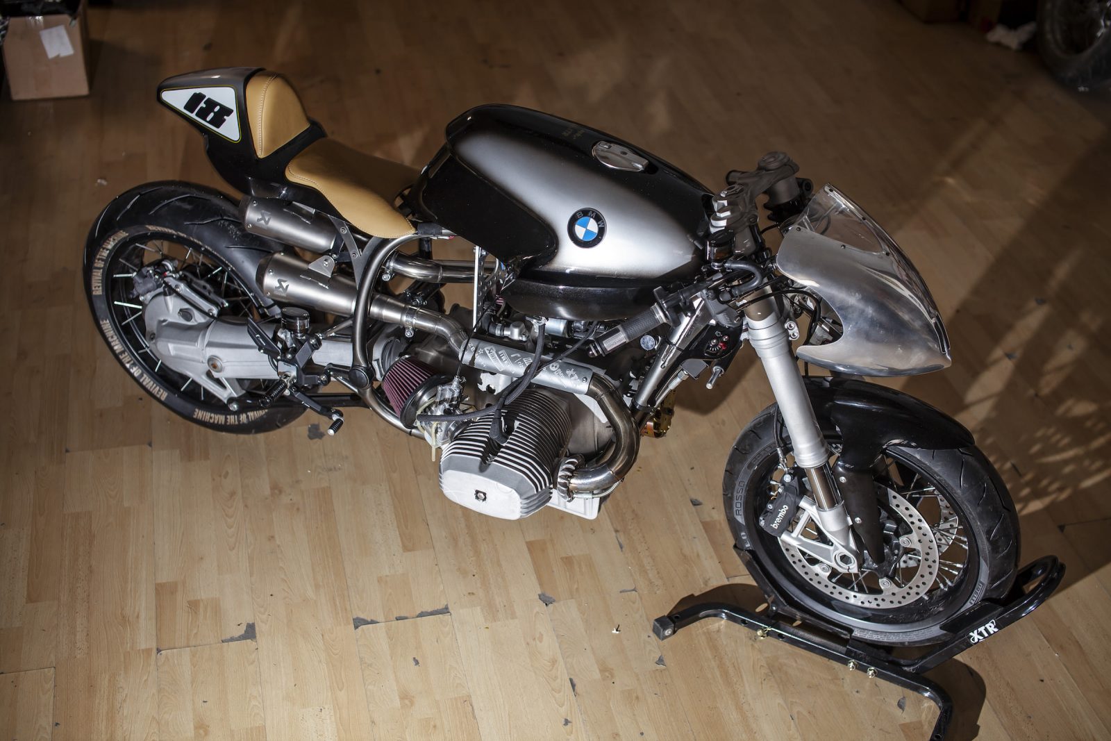 XTR Pepo Silver Bullet MKII BMW R100 RS Custom