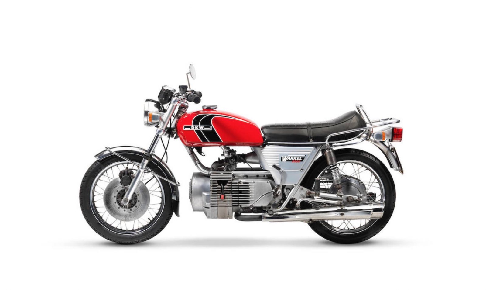 The DKW W2000 / Hercules W-2000 Rotary - A Wankel Rotary Motorcycle