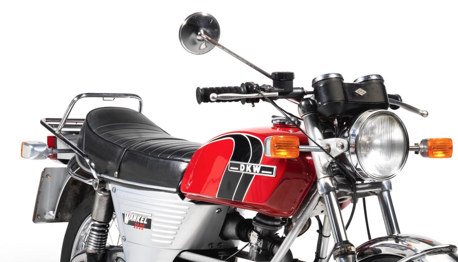 The DKW W2000 / Hercules W-2000 Rotary - A Wankel Rotary Motorcycle
