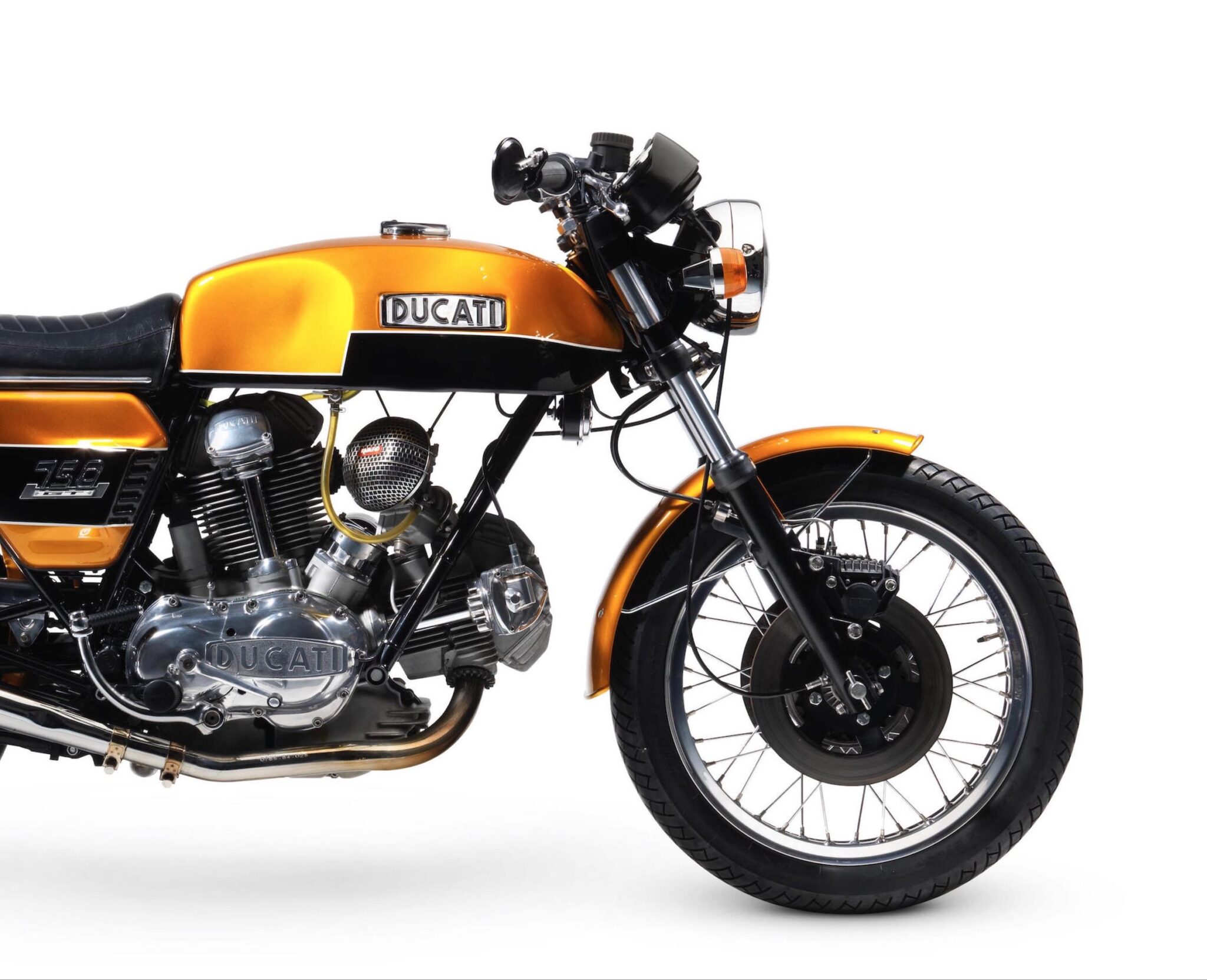The First Ducati Production L-Twin - The Ducati 750 GT