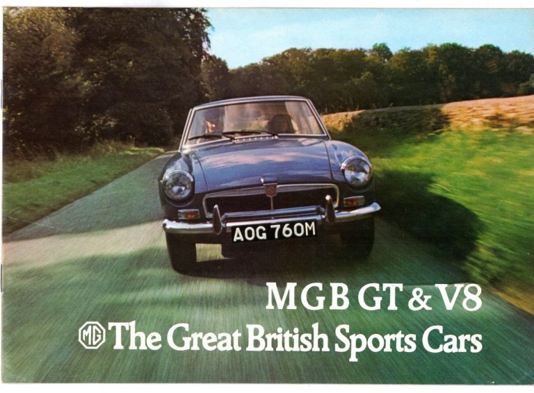 MGB V8 GT and Roadster - The Essential Buying Guide