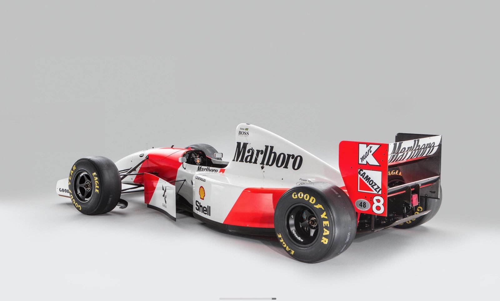 Ayrton Senna's Original 1993 McLaren MP4/8 Formula 1 Car