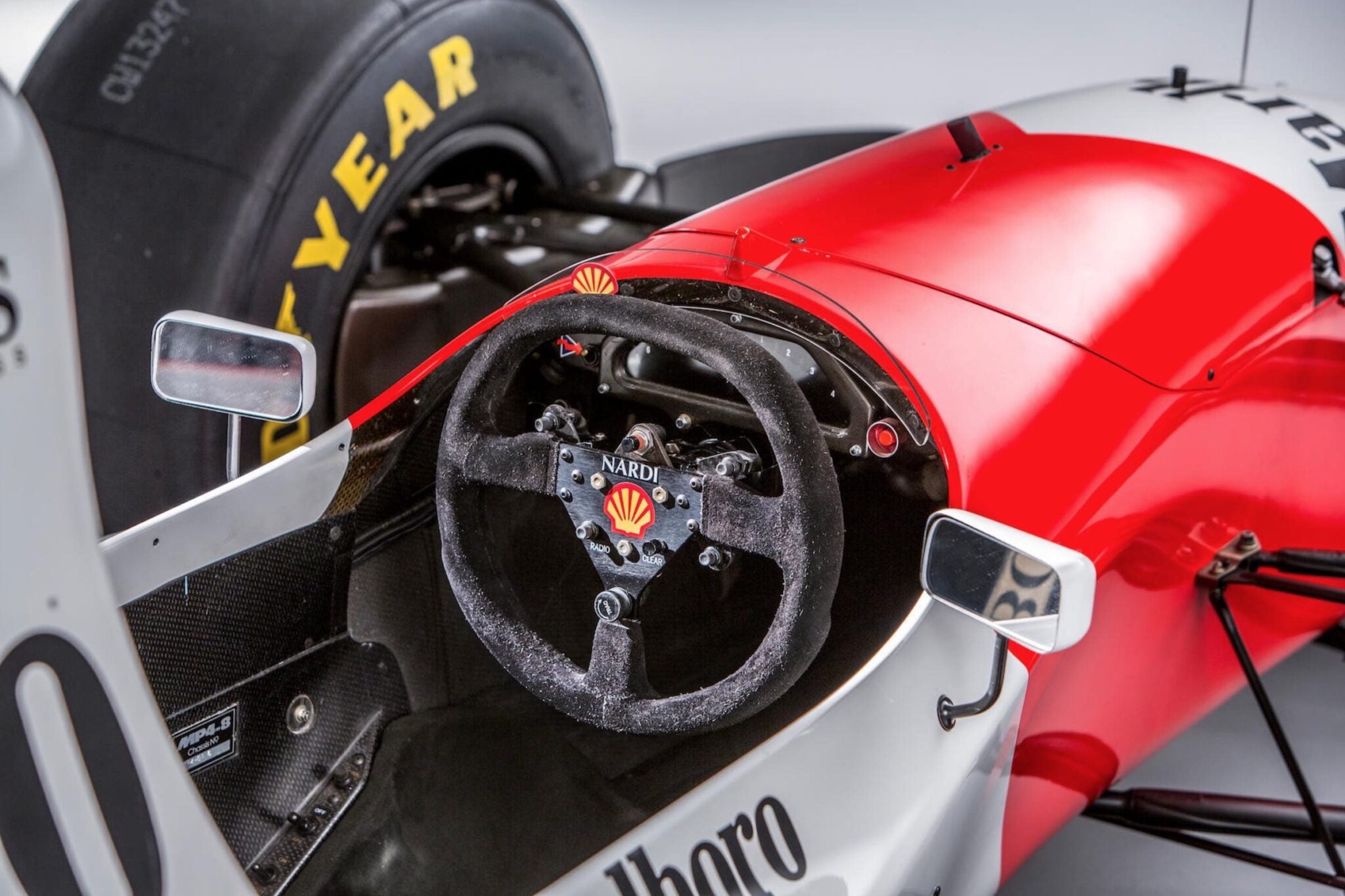 Ayrton Senna's Original 1993 McLaren MP4/8 Formula 1 Car