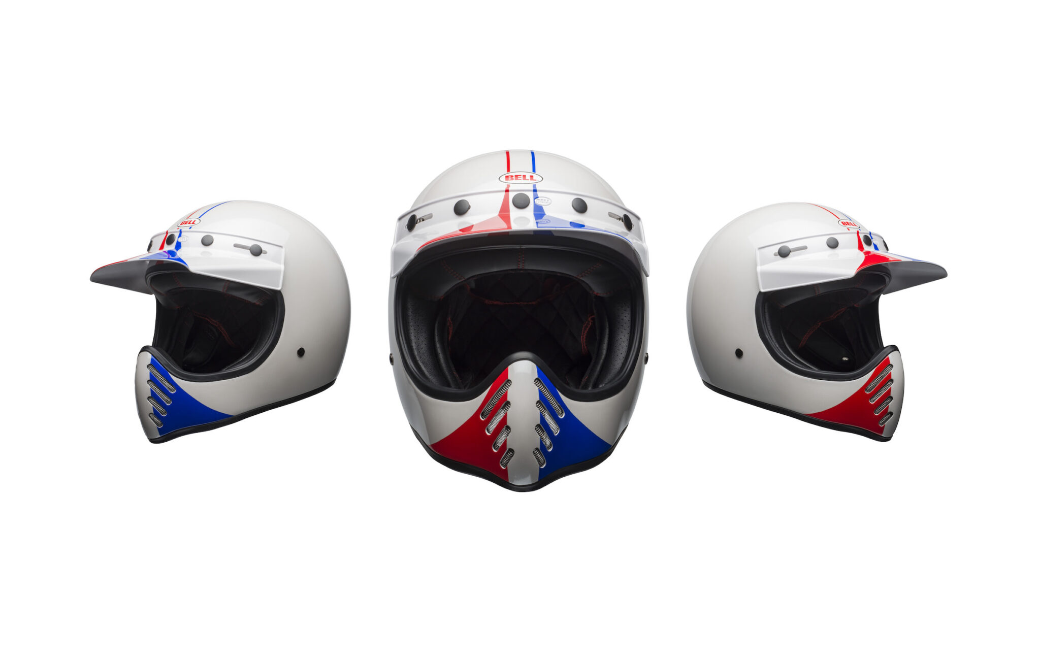 Bell Moto-3 Ace Cafe GP 66 Helmet - Modern Safety In A Retro Helmet