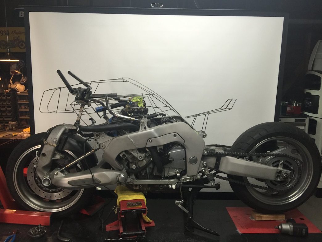 The JSK Moto Co. Custom Yamaha GTS 1000 - Project Rhodium Omega