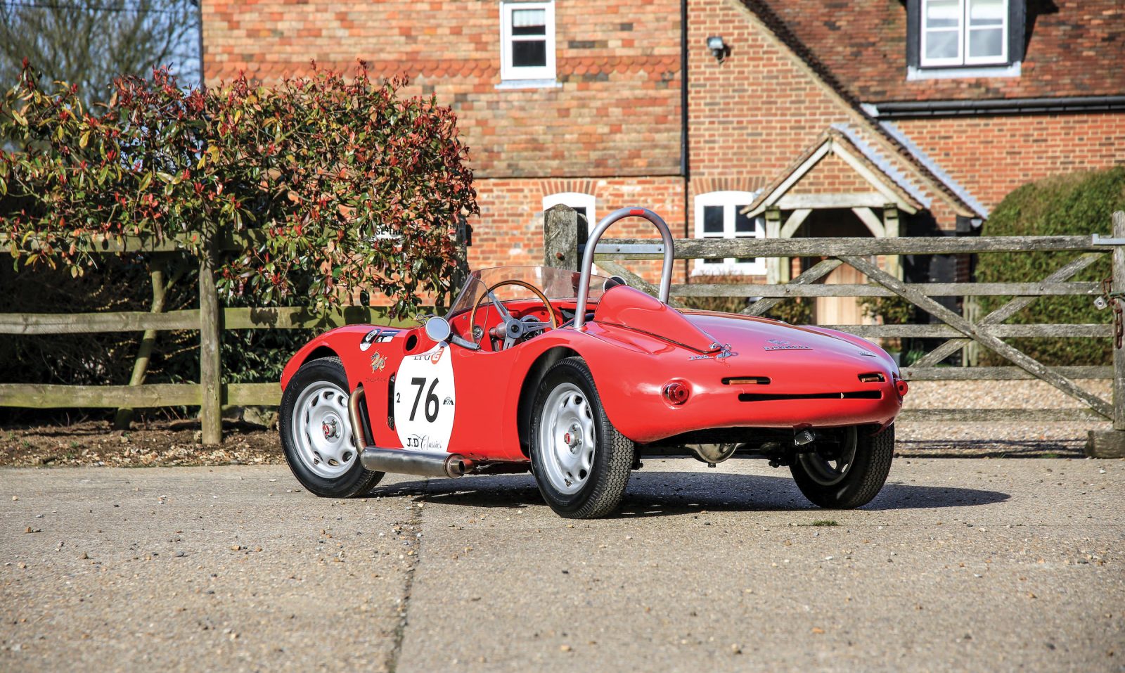 A Rare Italian Racer - The Moretti 750 Gran Sport Barchetta