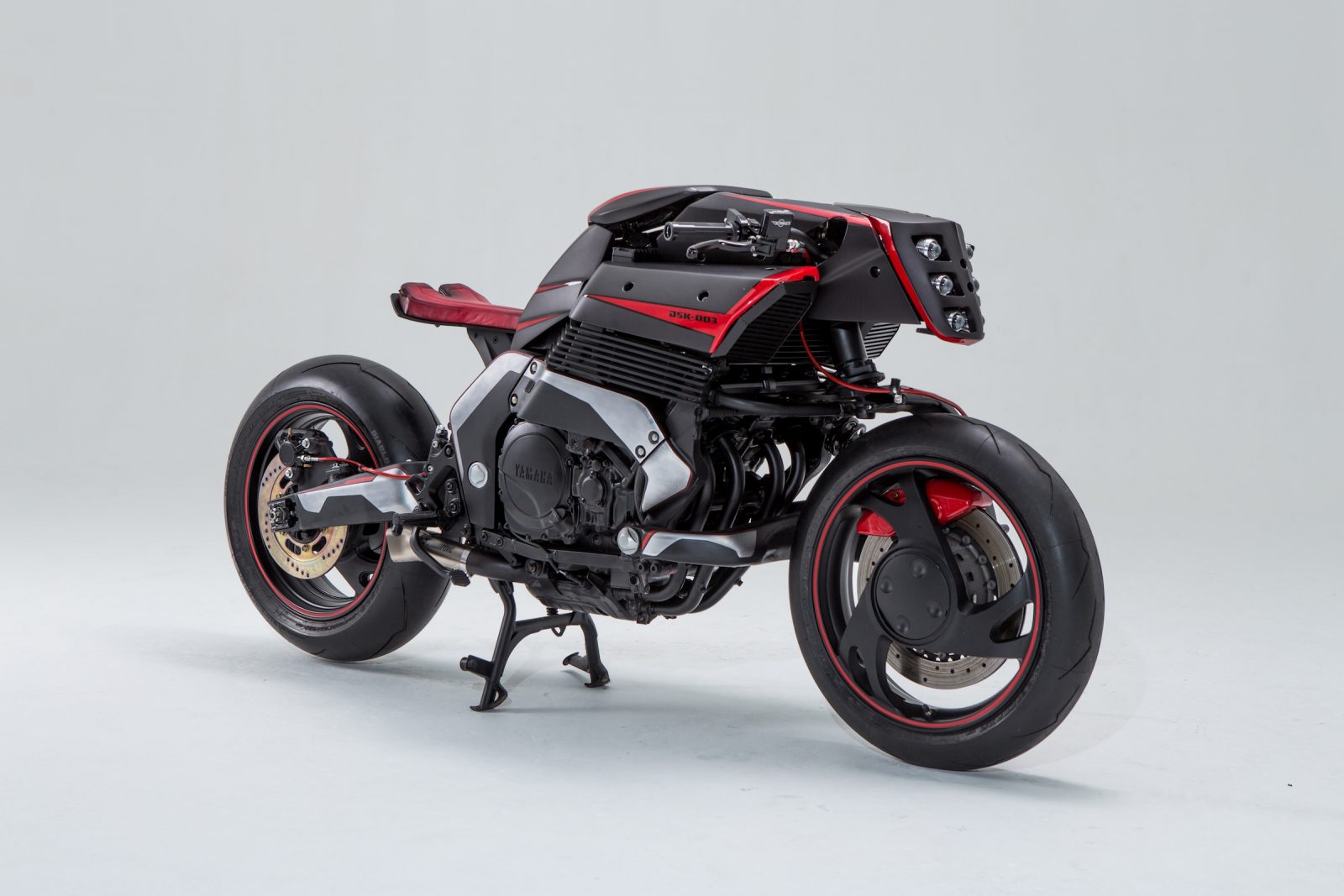 The JSK Moto Co. Custom Yamaha GTS 1000 - Project Rhodium Omega