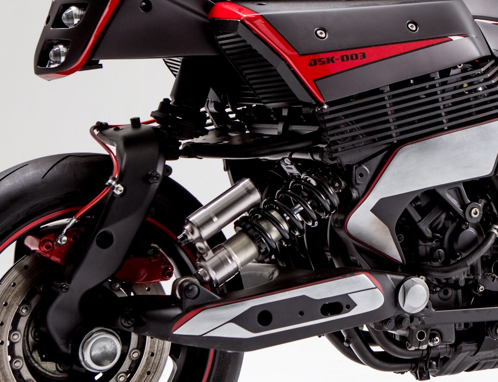 The JSK Moto Co. Custom Yamaha GTS 1000 - Project Rhodium Omega