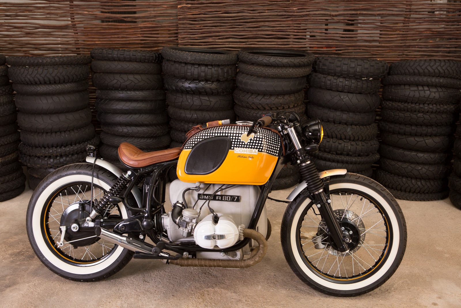 The Cytech Motorcycles BMW R80/7 Cohiba Bobber