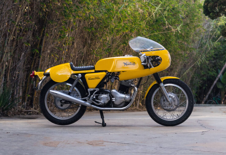 The Original Norton Commando Production Racer - The Yellow Peril