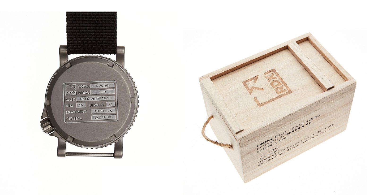 The Redux Courg Watch - An Affordable Titanium Automatic