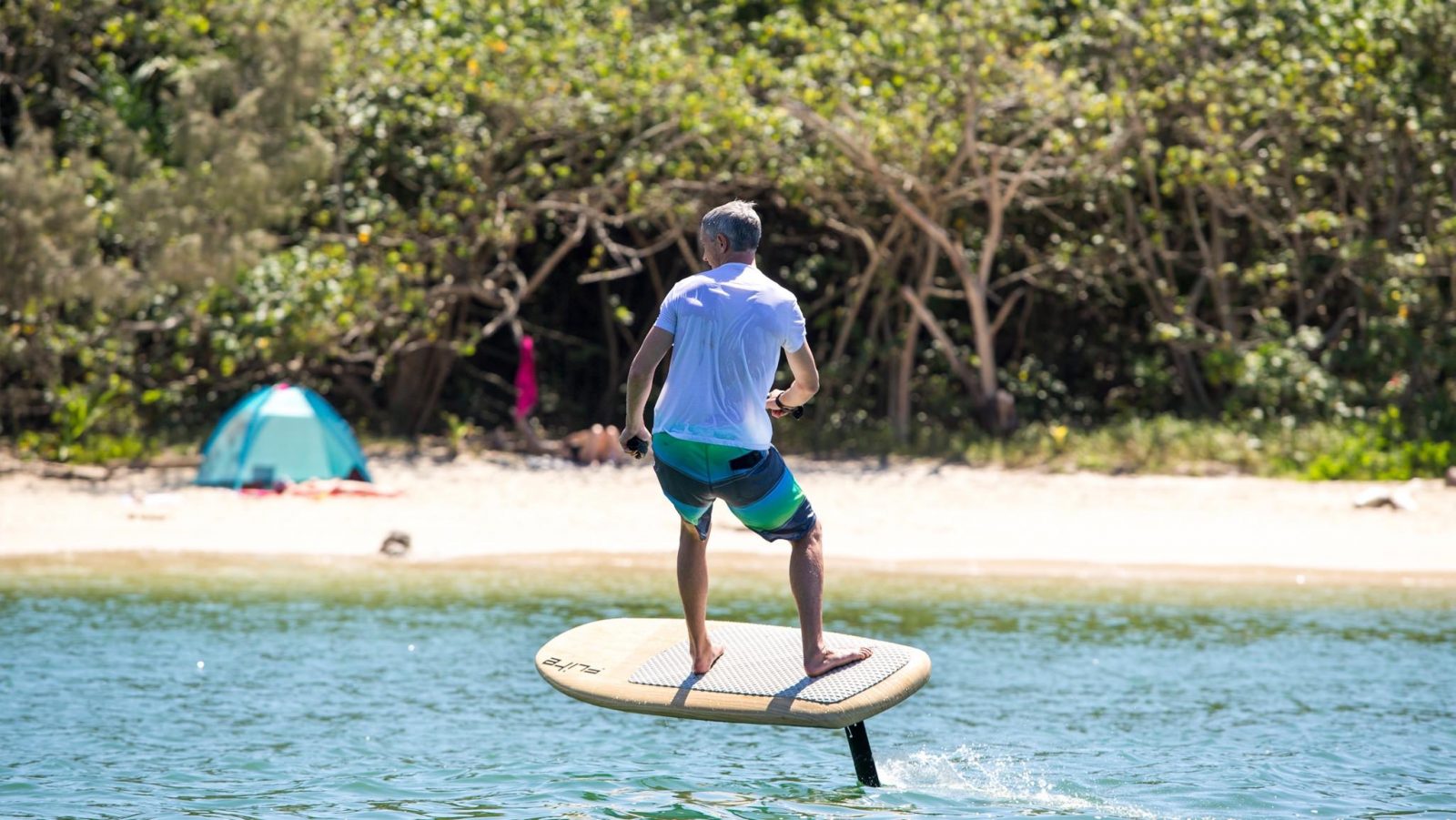 The Fliteboard - A Personal Electrically-Powered Hydrofoil