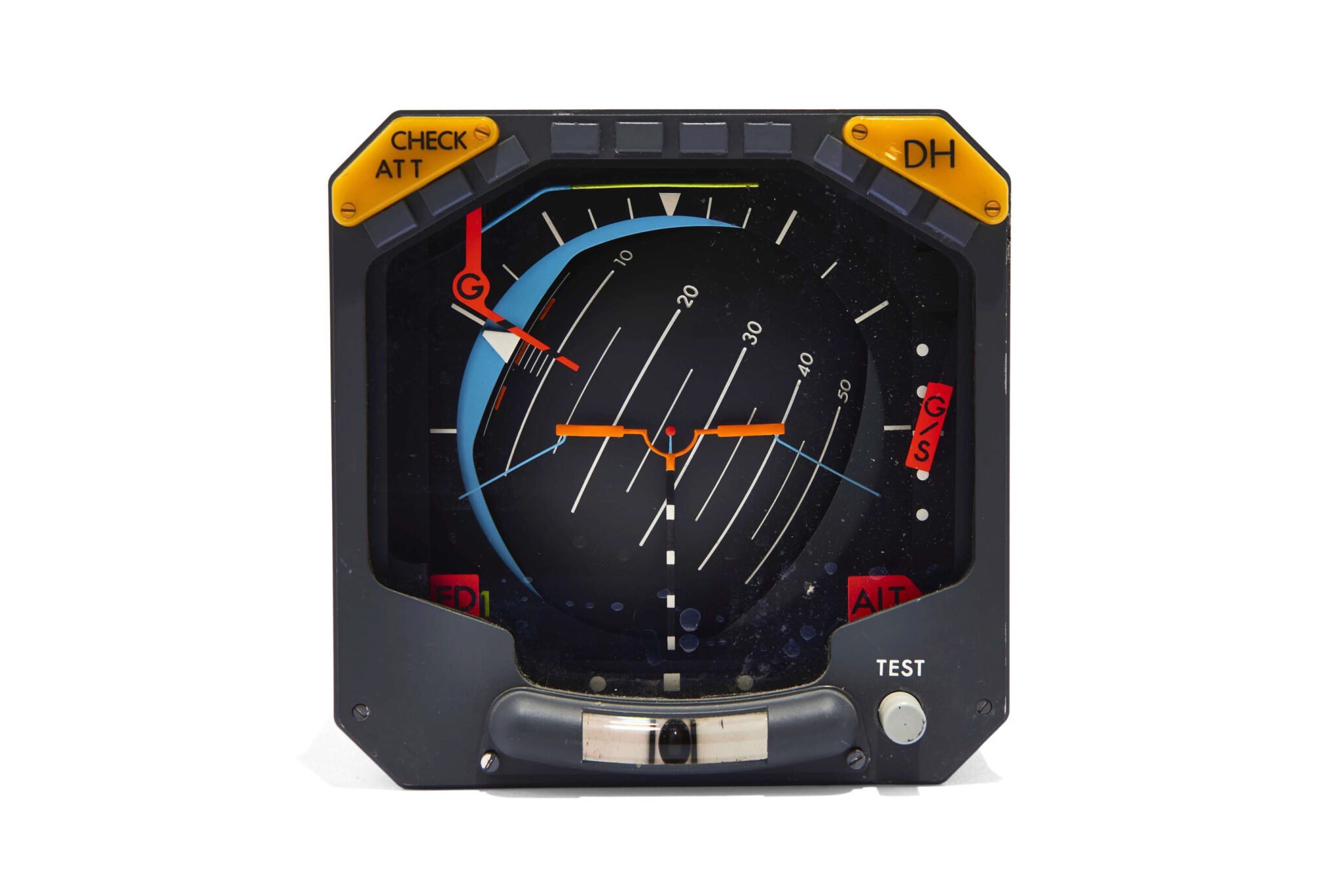 An Original Concorde Attitude Display Indicator