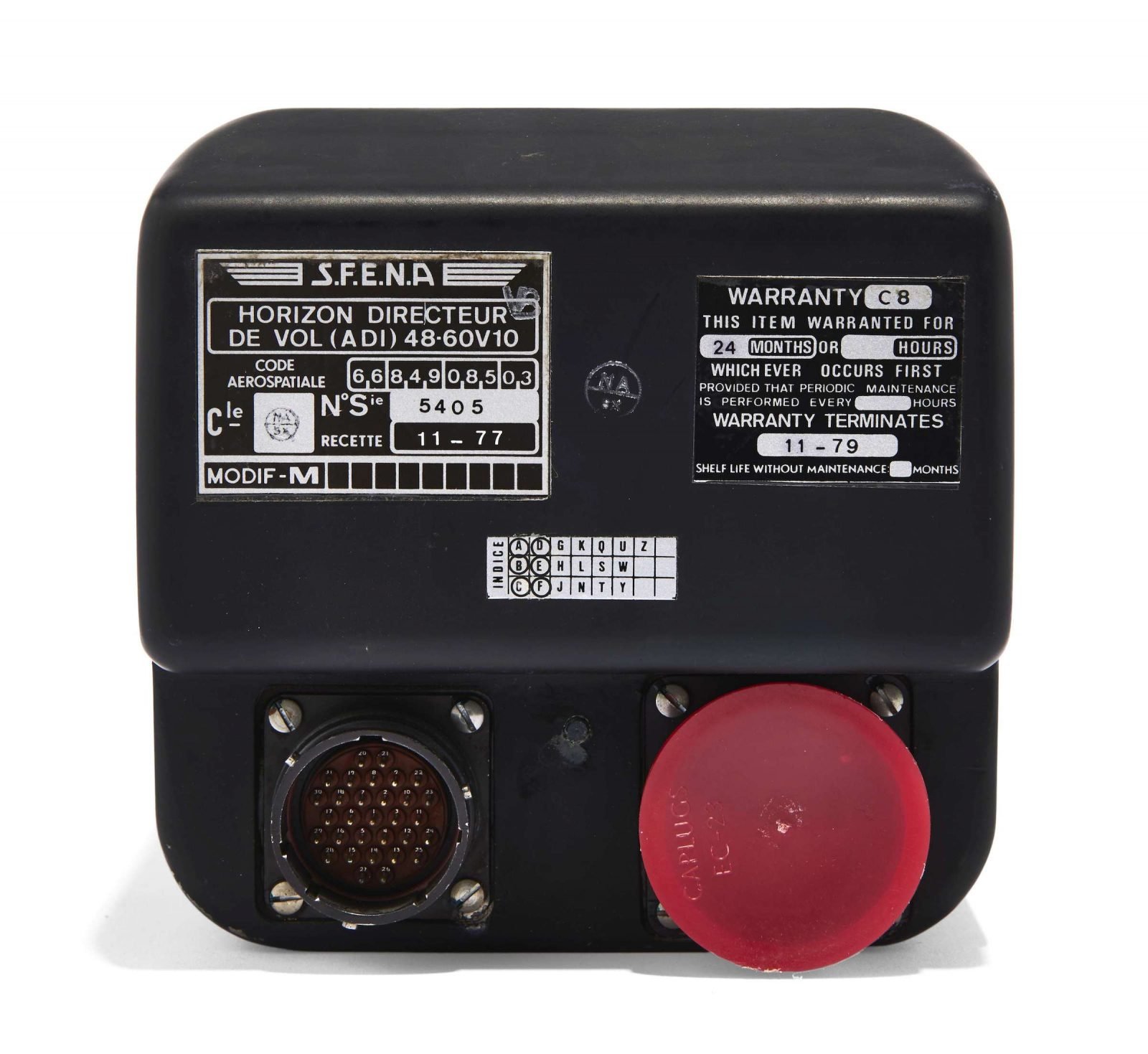 An Original Concorde Attitude Display Indicator