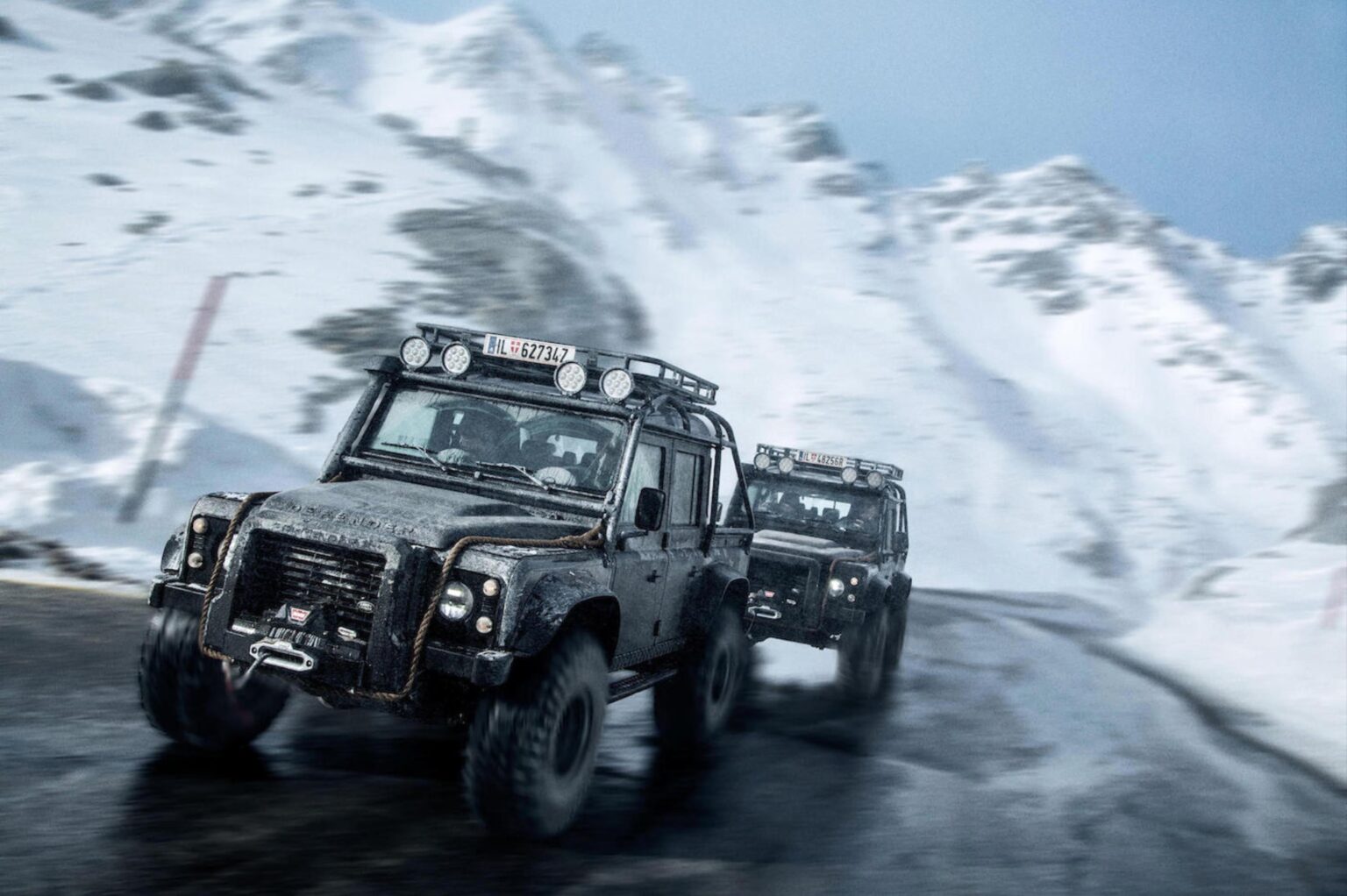The James Bond "Spectre" Land Rover Defender SVX