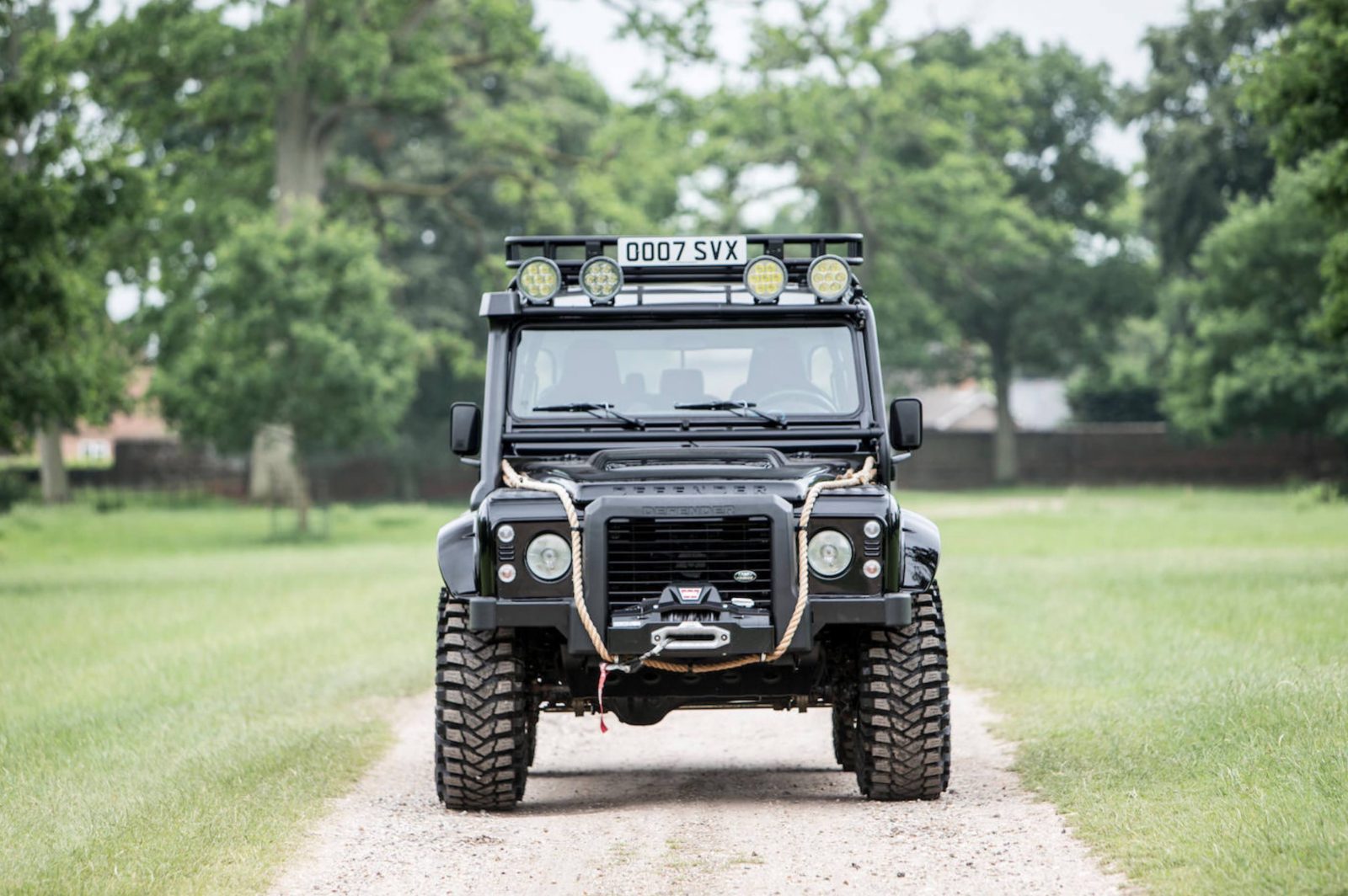 The James Bond "Spectre" Land Rover Defender SVX