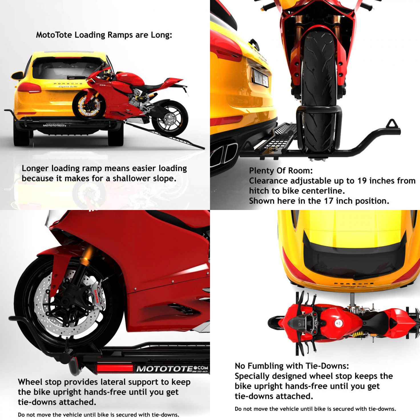 The MotoTote MTX Sport Motorcycle Carrier