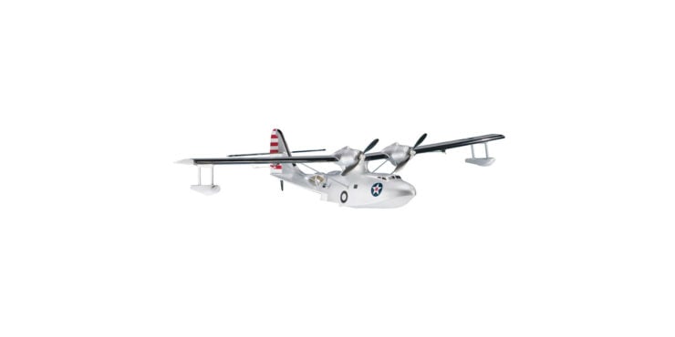 A Remote Controlled Kit-Built PBY Catalina Seaplane - 53.5" Wingspan