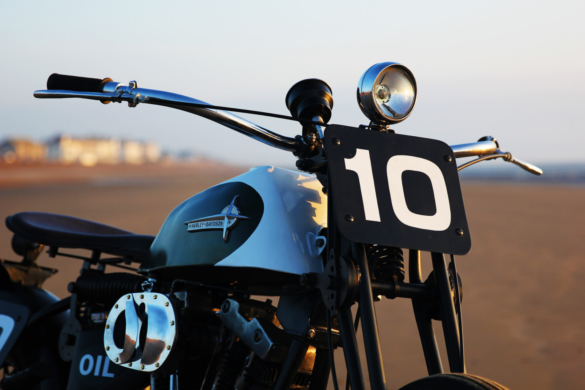 The British Harley-Davidson Beach Racer by Hoxton Moto