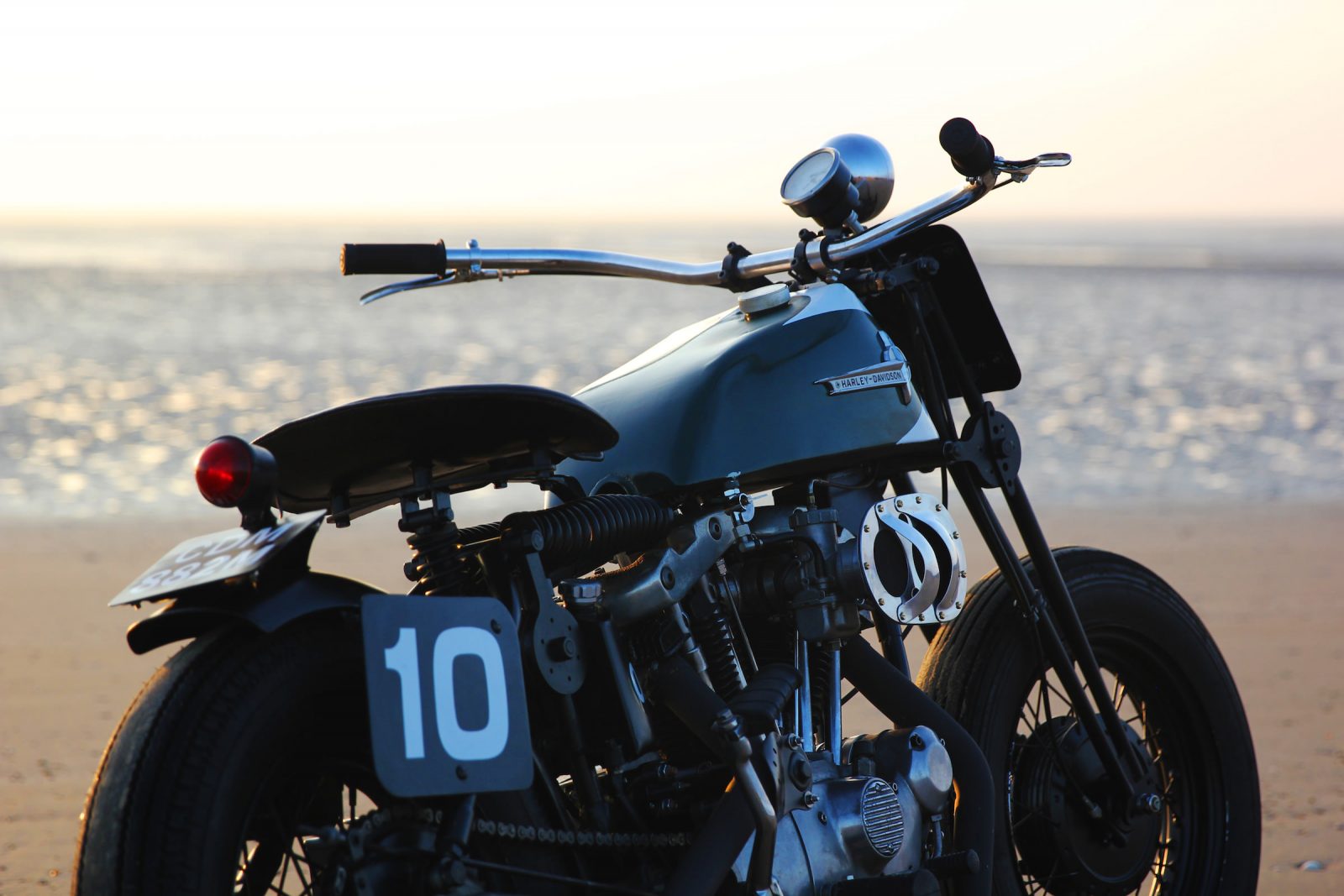 The British Harley-Davidson Beach Racer by Hoxton Moto