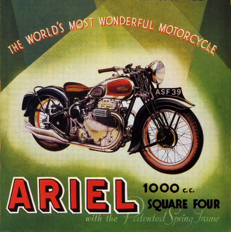A Brief History of the Ariel Square Four