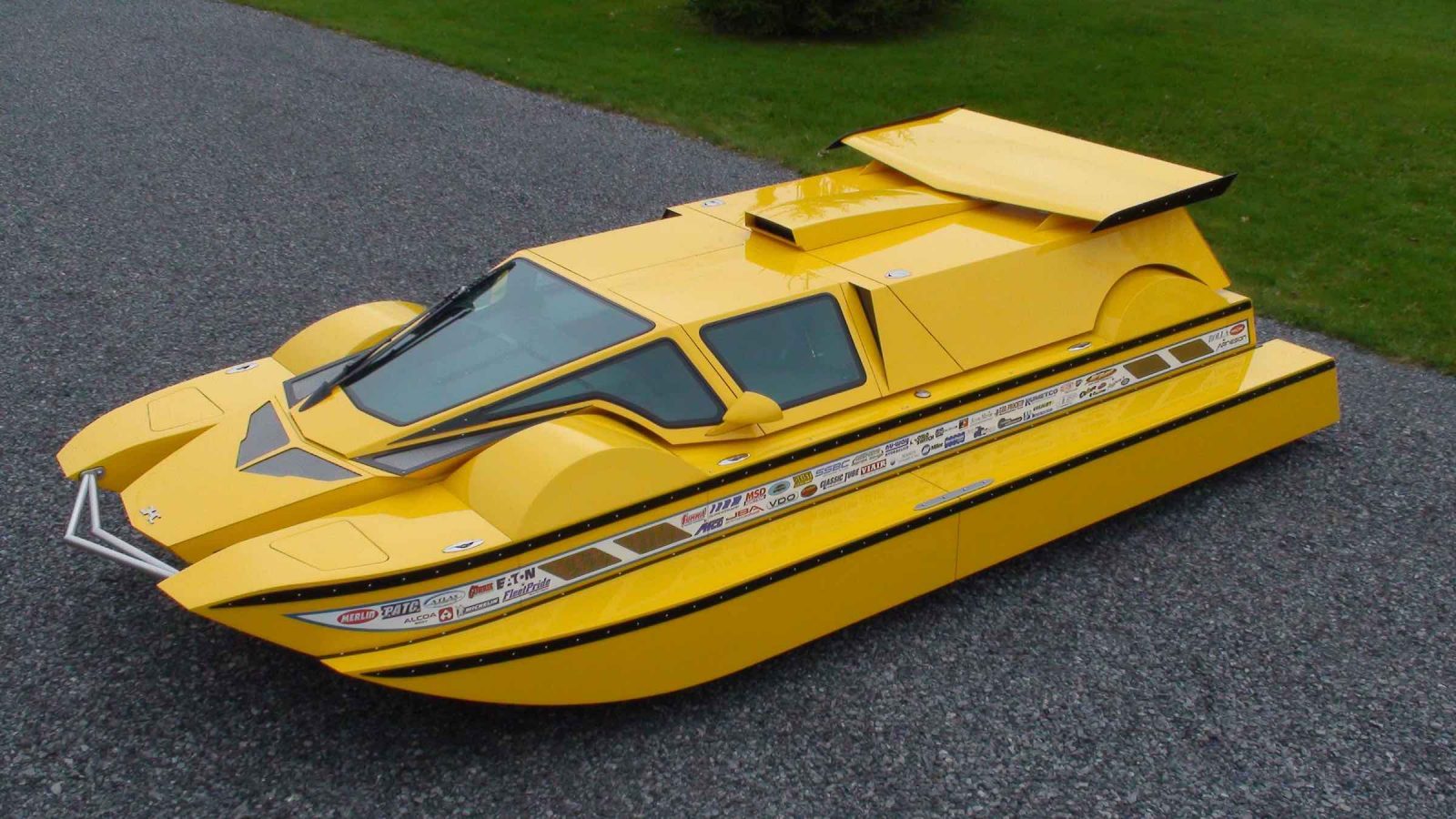 The Amphibious Dobbertin HydroCar - A $1 Million Dollar 762 HP Boat/Car ...