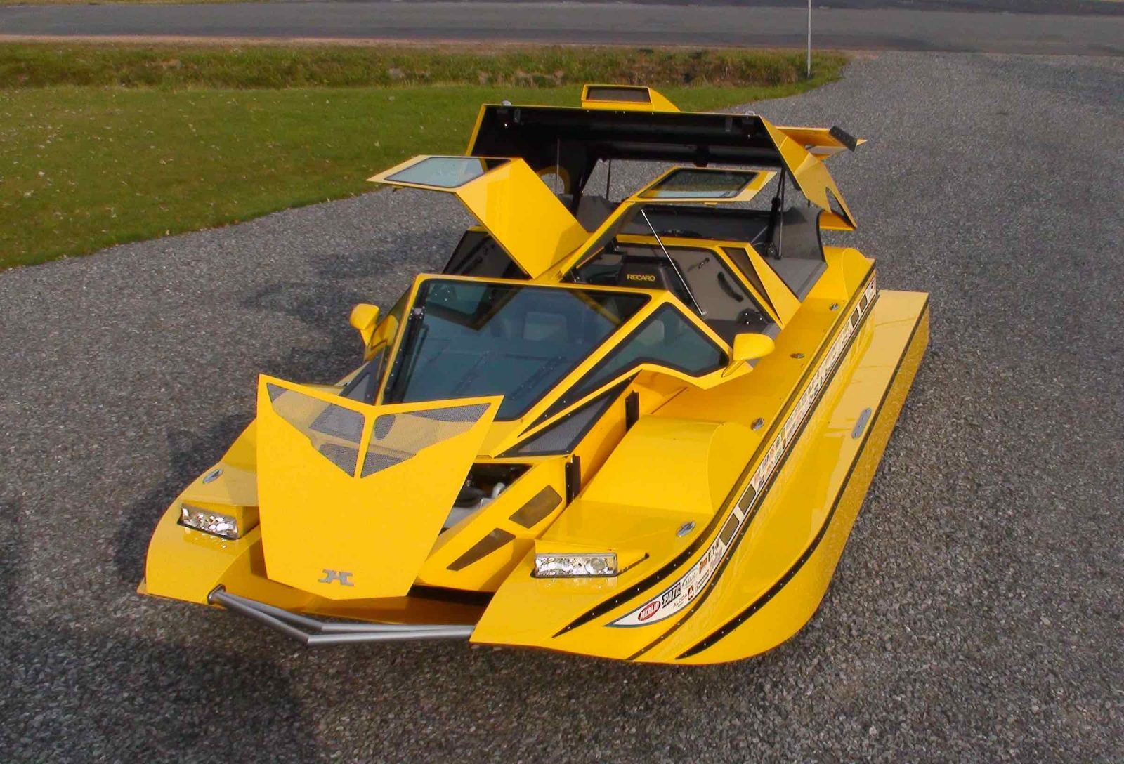 The Amphibious Dobbertin HydroCar - A $1 Million Dollar 762 HP Boat/Car ...