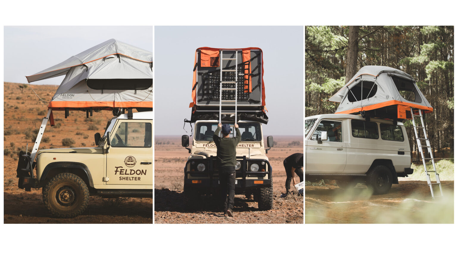 Crow's Nest Two-Person Rooftop Tent by Feldon Shelter Co.