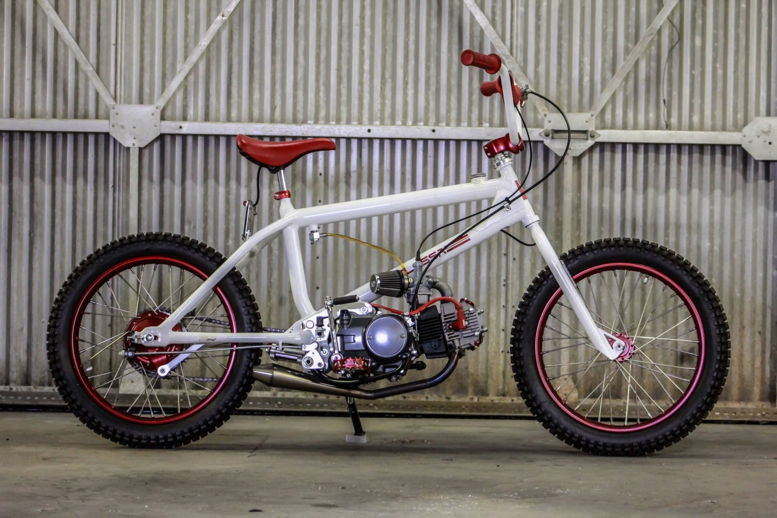 The Redline x Honda CT90 BMX Bike by Lossa Engineering