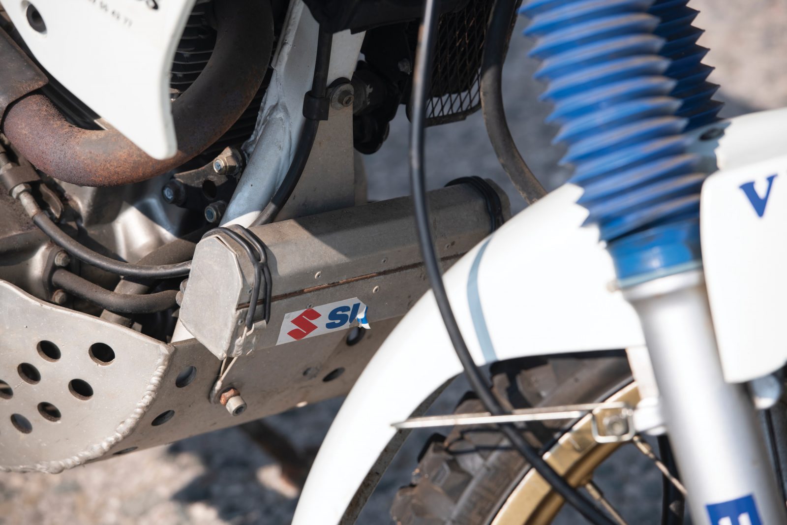 Period Paris-Dakar Rally Competitor - The Gilles Francru Suzuki DR650