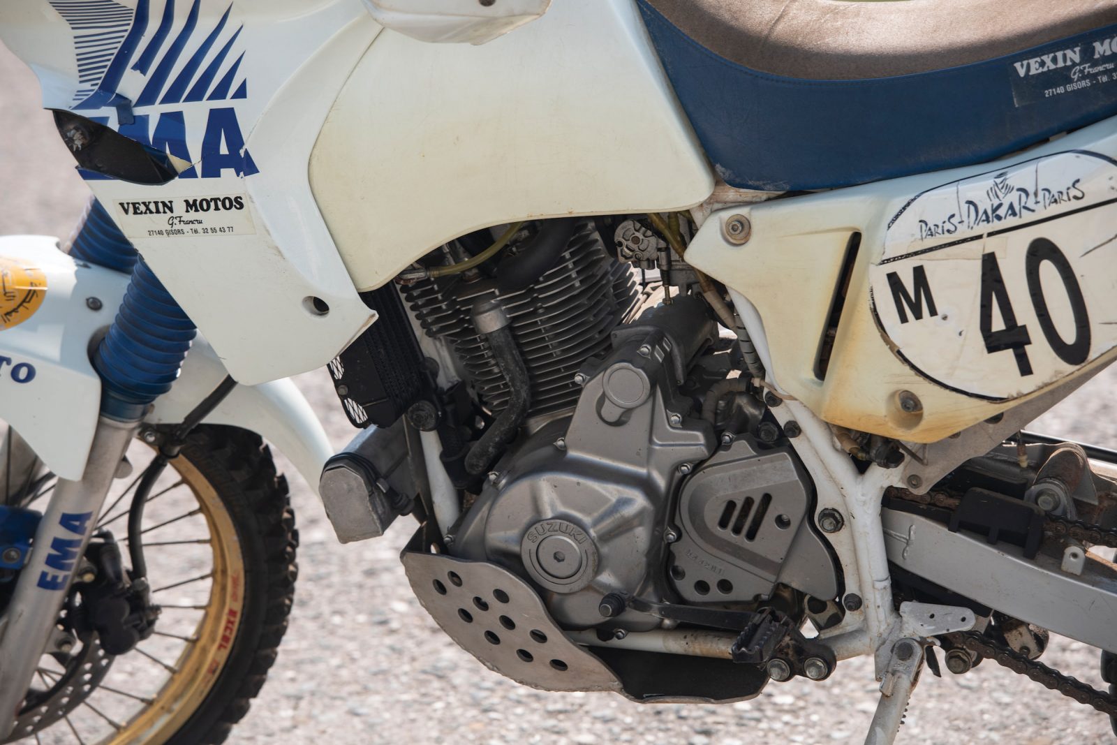Period Paris-Dakar Rally Competitor - The Gilles Francru Suzuki DR650
